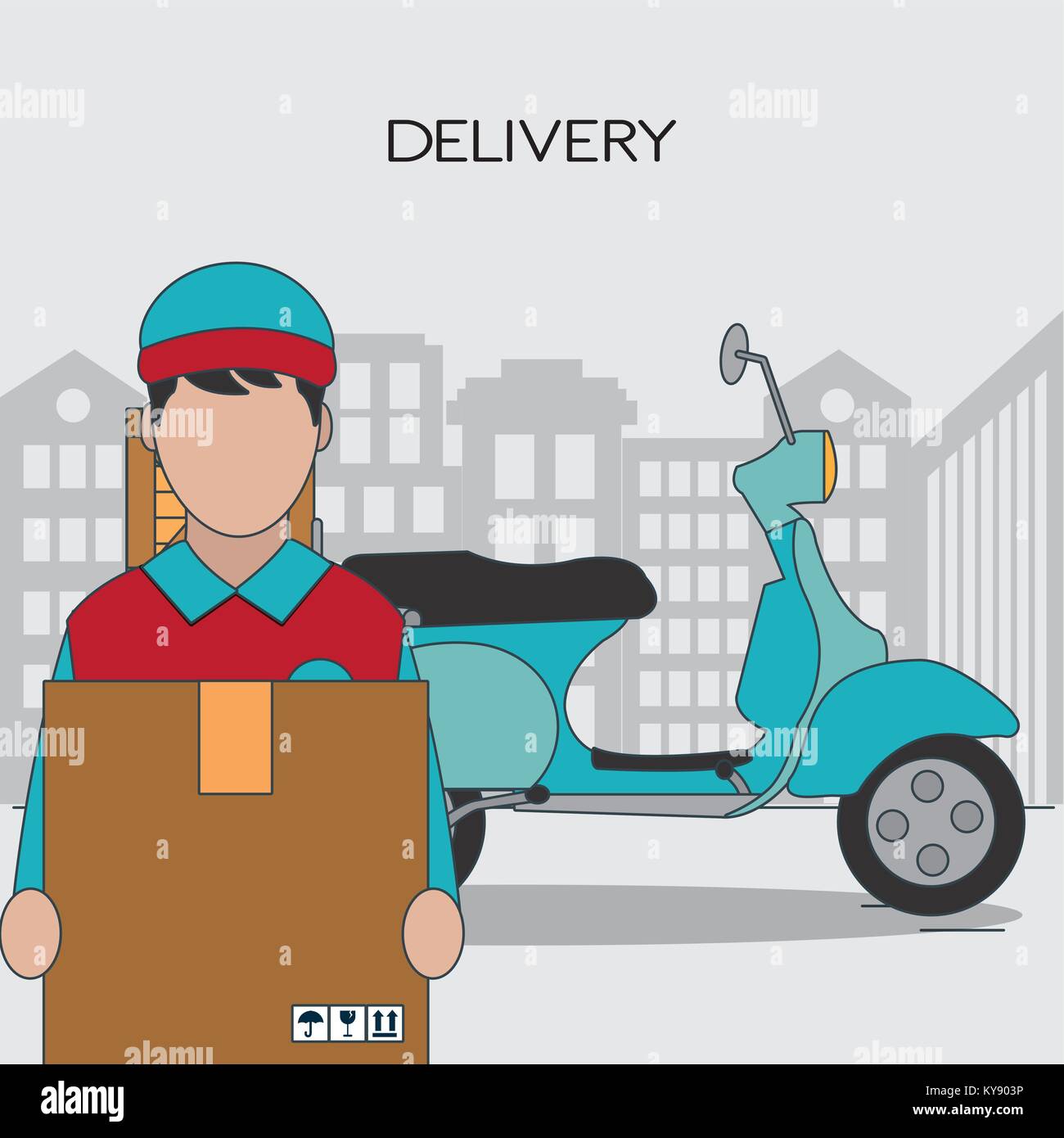 Delivery and shipping design Stock Vector Image & Art - Alamy