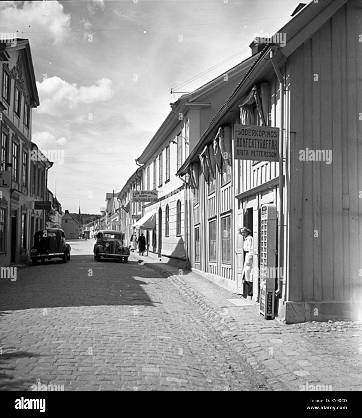A photograph of Söderköping, Sweden, capturing the town’s historical ...