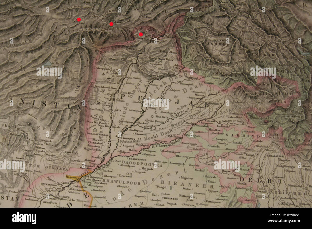 Punjab Map High Resolution Stock Photography and Images - Alamy