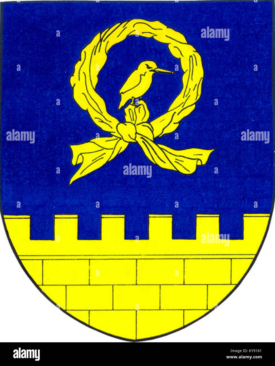 The 'Tocnák znak' represents a significant symbol or emblem ...