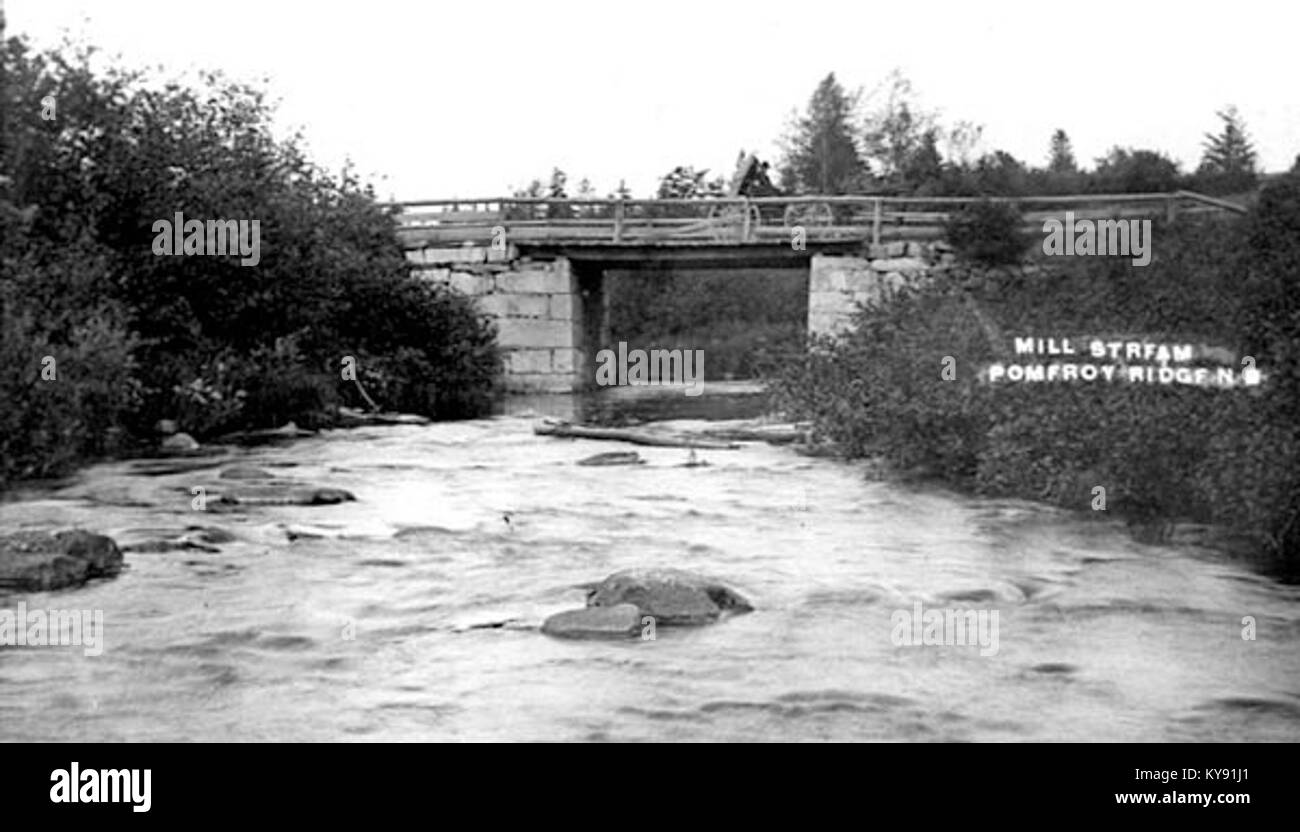 A 1910 photograph of Pomeroy Ridge showing its elevated landscape ...