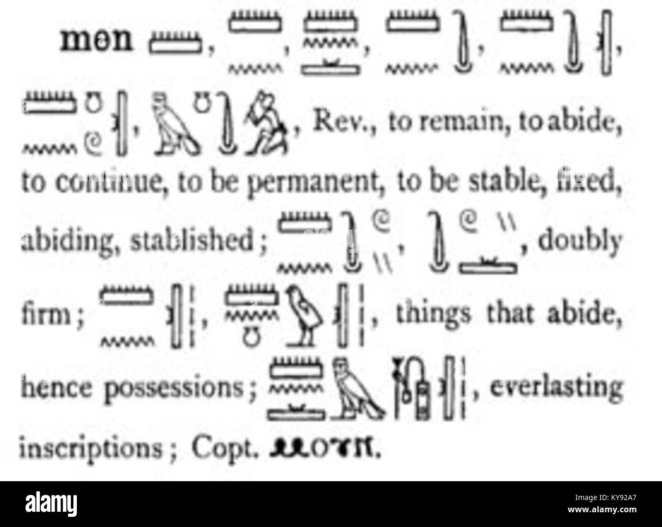 Ancient egyptian script Black and White Stock Photos & Images - Alamy