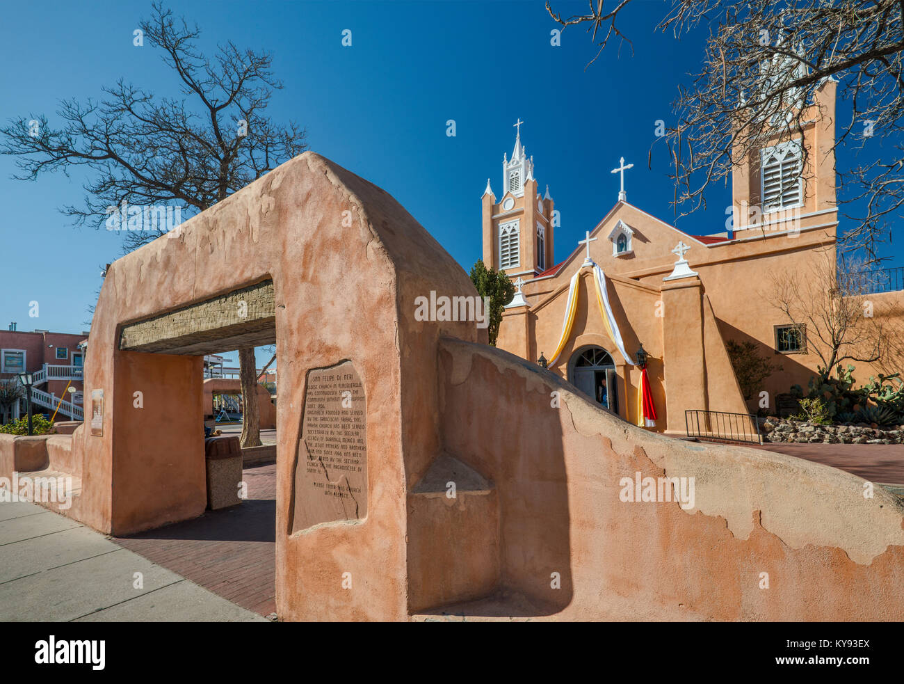 Old town plaza albuquerque new mexico hi-res stock photography and ...