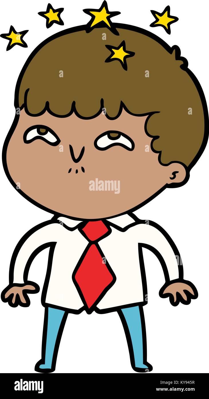 cartoon amazed boy Stock Vector Image & Art - Alamy