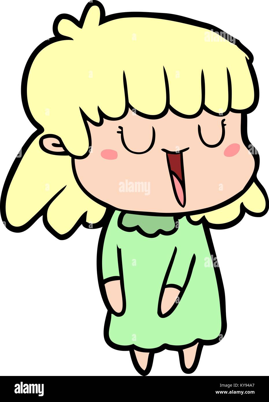 cartoon woman laughing Stock Vector Image & Art - Alamy