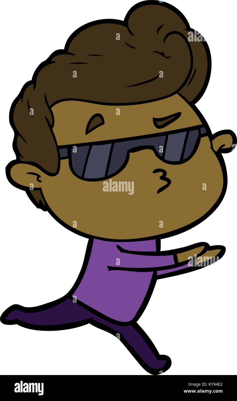 cartoon cool guy Stock Vector Image & Art - Alamy