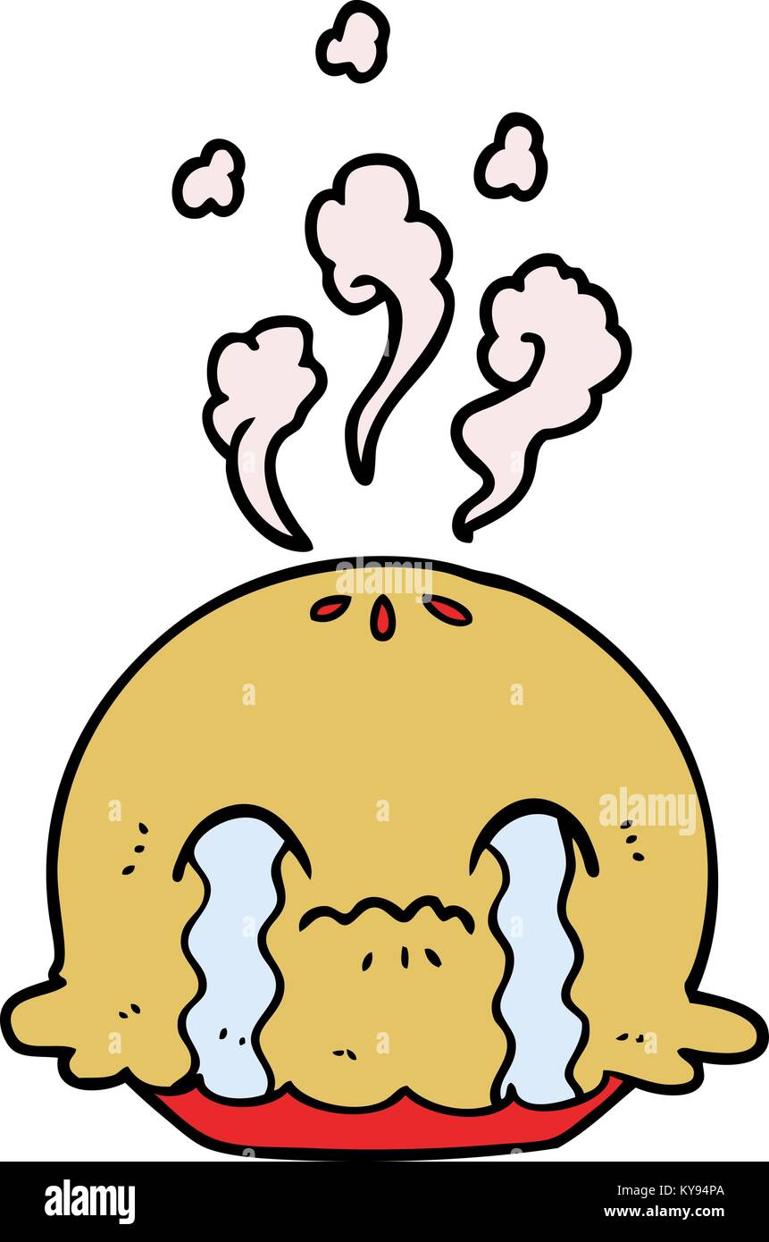 cartoon crying pie Stock Vector Image & Art - Alamy