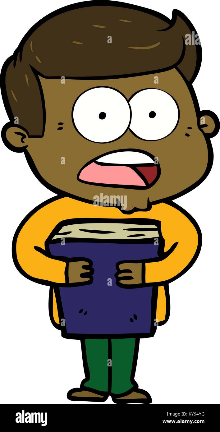 cartoon shocked man Stock Vector Image & Art - Alamy