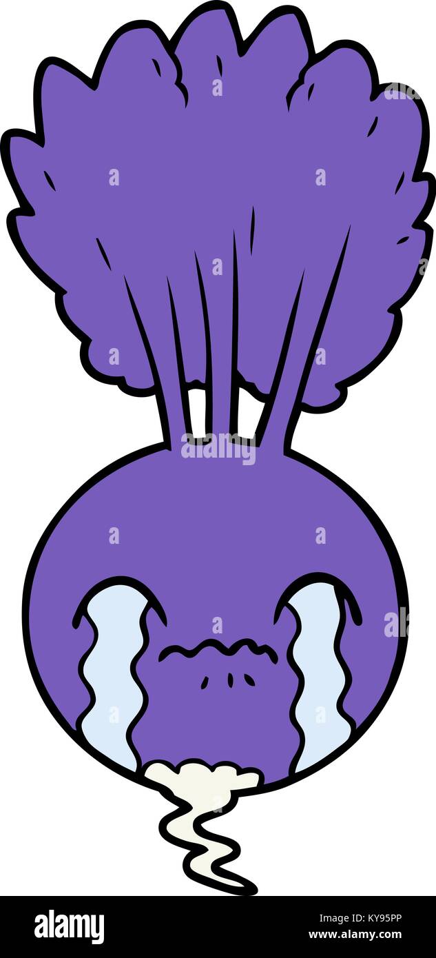 crying beet cartoon Stock Vector Image & Art - Alamy