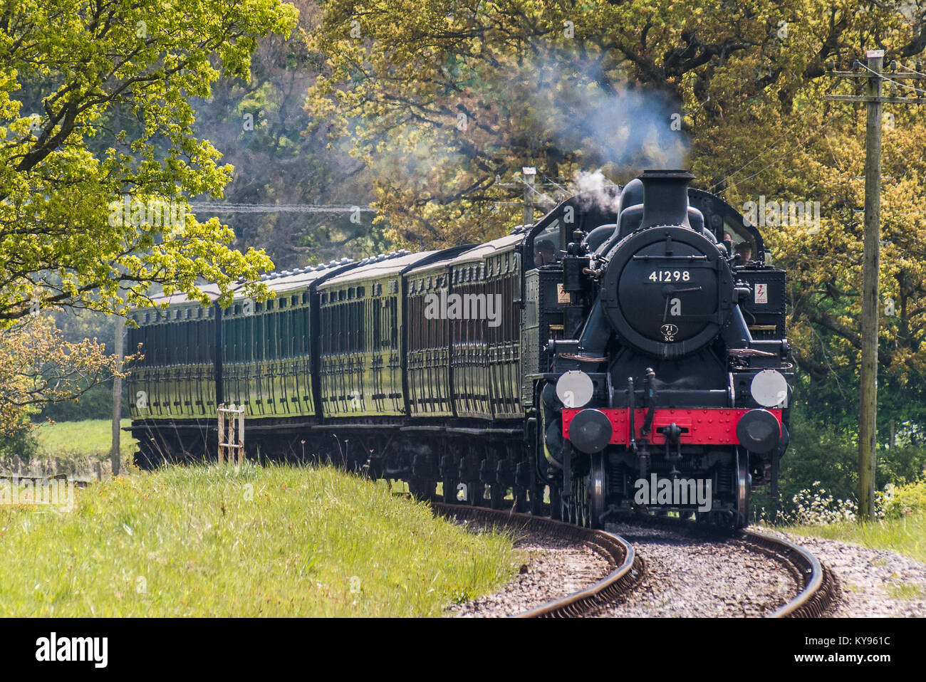 Steam train uk poster hi-res stock photography and images - Alamy