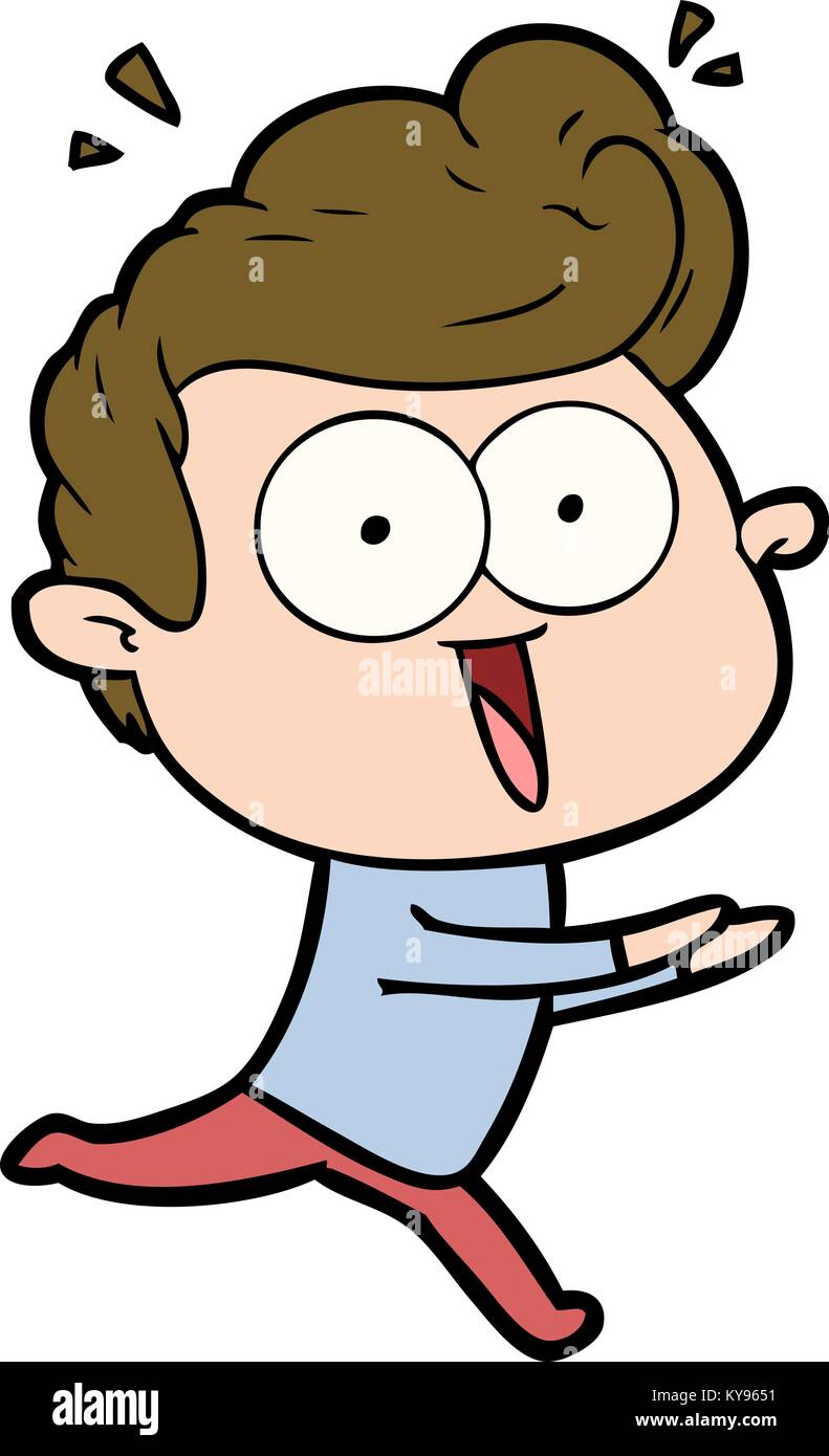 cartoon staring man Stock Vector Image & Art - Alamy