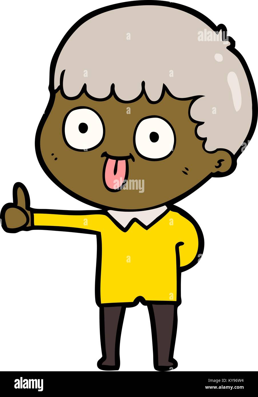 cartoon man staring Stock Vector Image & Art - Alamy