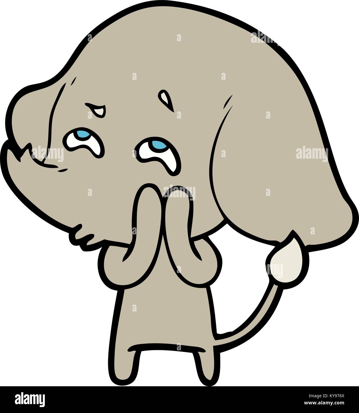 cartoon elephant remembering Stock Vector Image & Art - Alamy