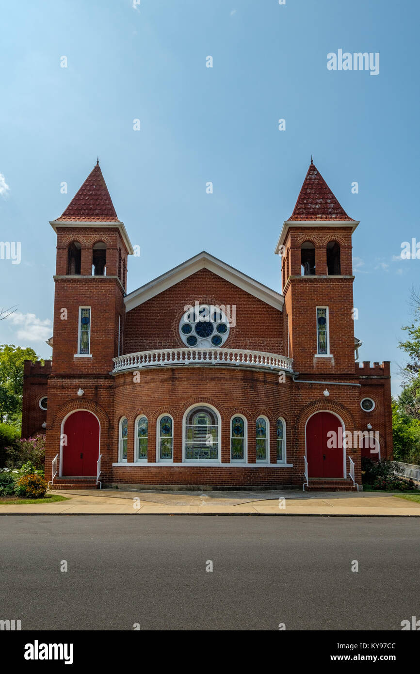Strasburg Christian Church, 165 High Street, Strasburg, Virginia Stock ...