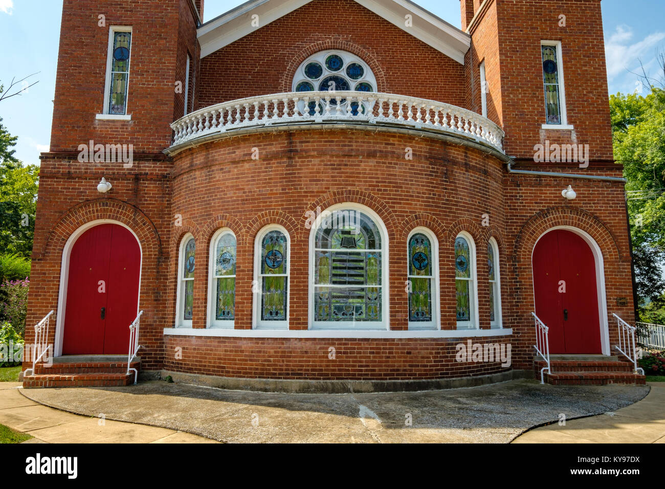 Strasburg Christian Church, 165 High Street, Strasburg, Virginia Stock ...