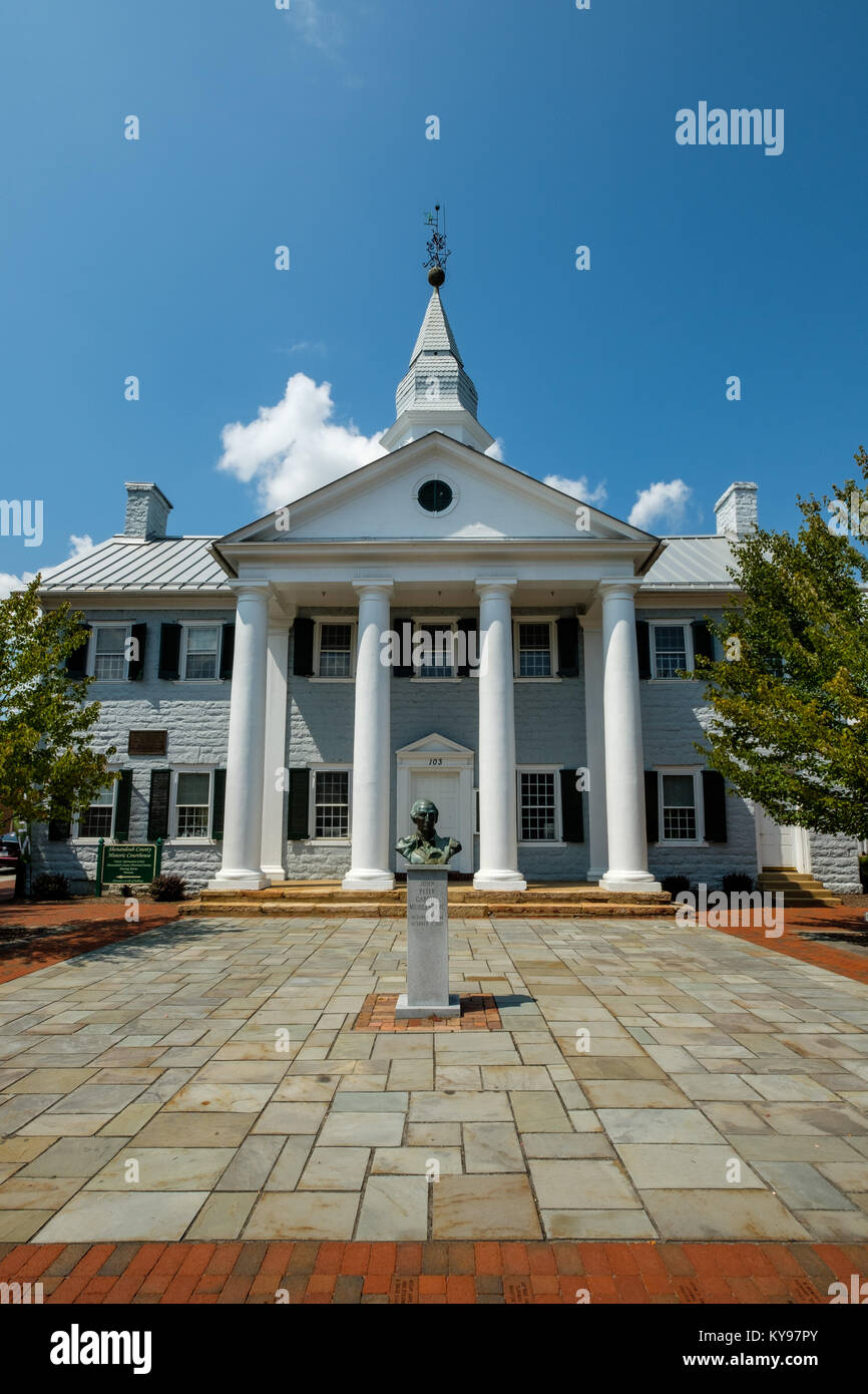 Old Shenandoah County Courthouse, Main Street, Woodstock, Virginia ...