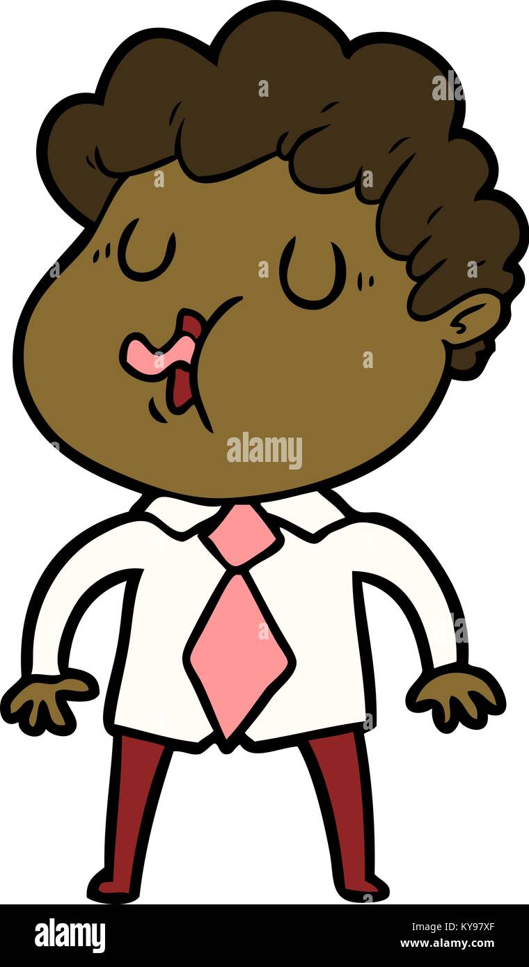 cartoon man singing Stock Vector Image & Art - Alamy