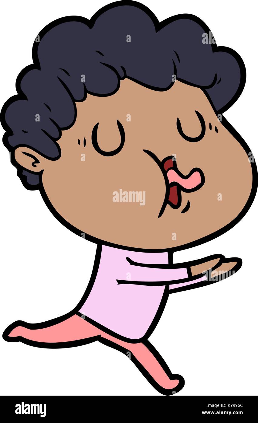 cartoon man singing Stock Vector Image & Art - Alamy