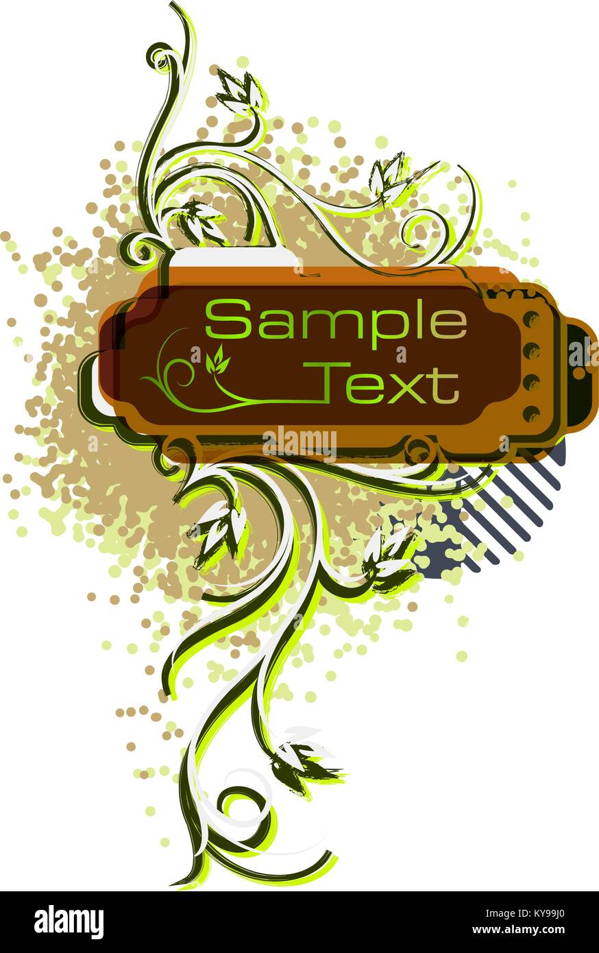 Retro styled vector background Stock Vector Image & Art - Alamy