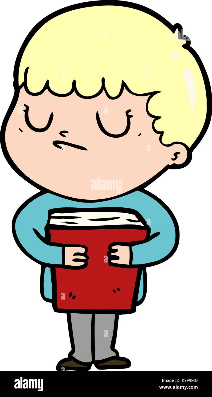 cartoon grumpy boy Stock Vector Image & Art - Alamy