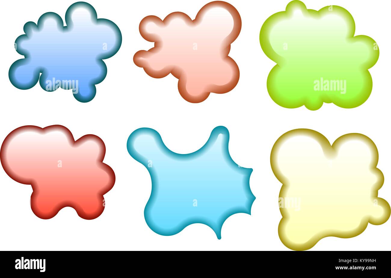 Vector version. Color blots Stock Vector Image & Art - Alamy