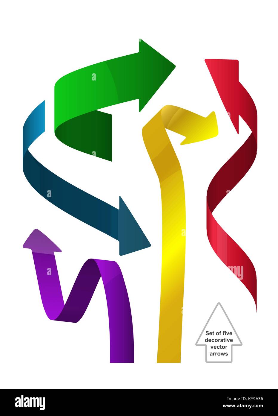 Reflective arrows hi-res stock photography and images - Alamy