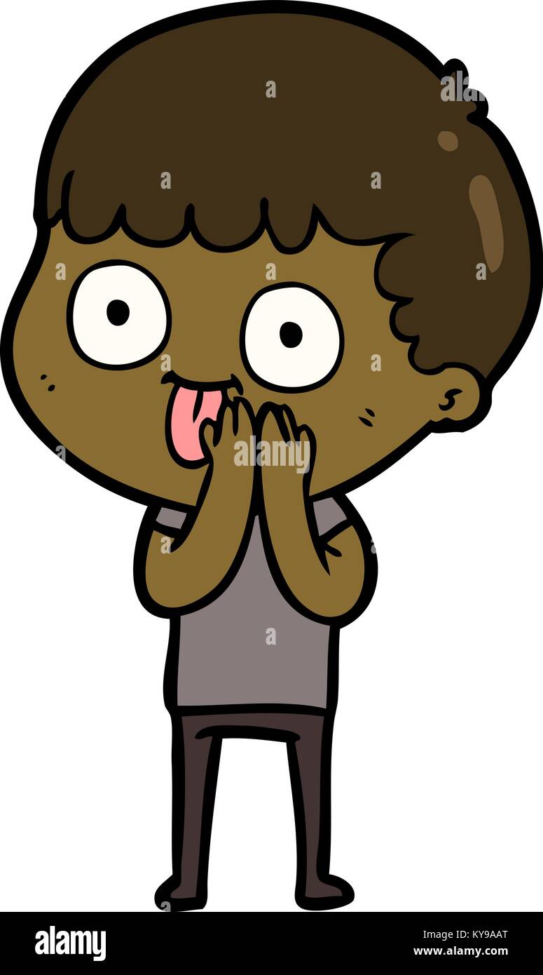 cartoon man staring Stock Vector Image & Art - Alamy