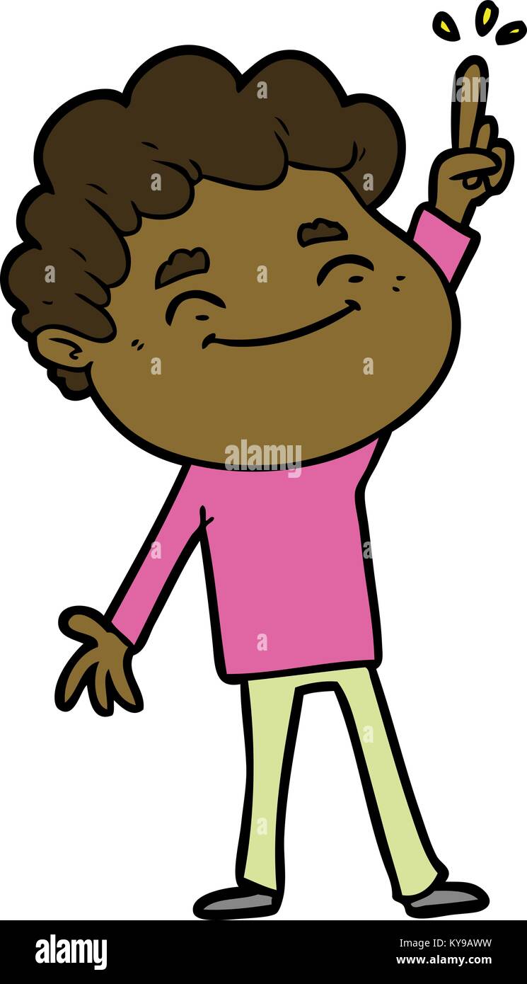 cartoon friendly man Stock Vector Image & Art - Alamy