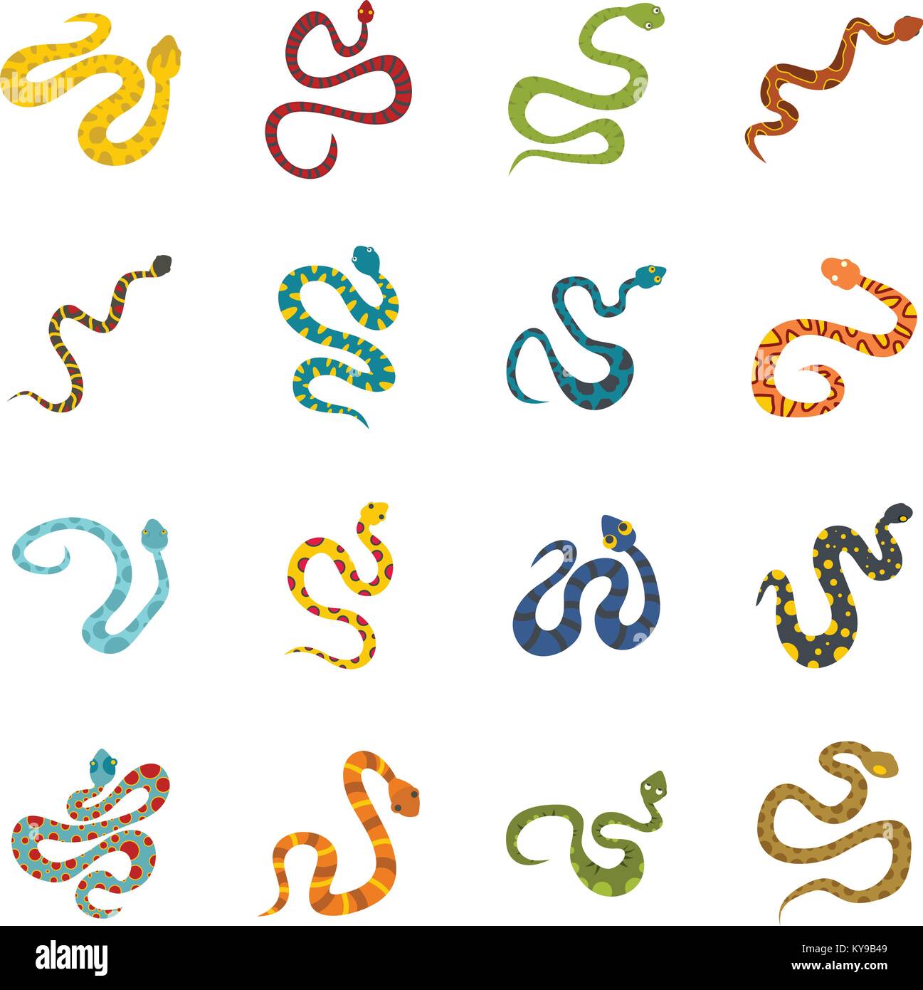 Python slither Stock Vector Images - Alamy