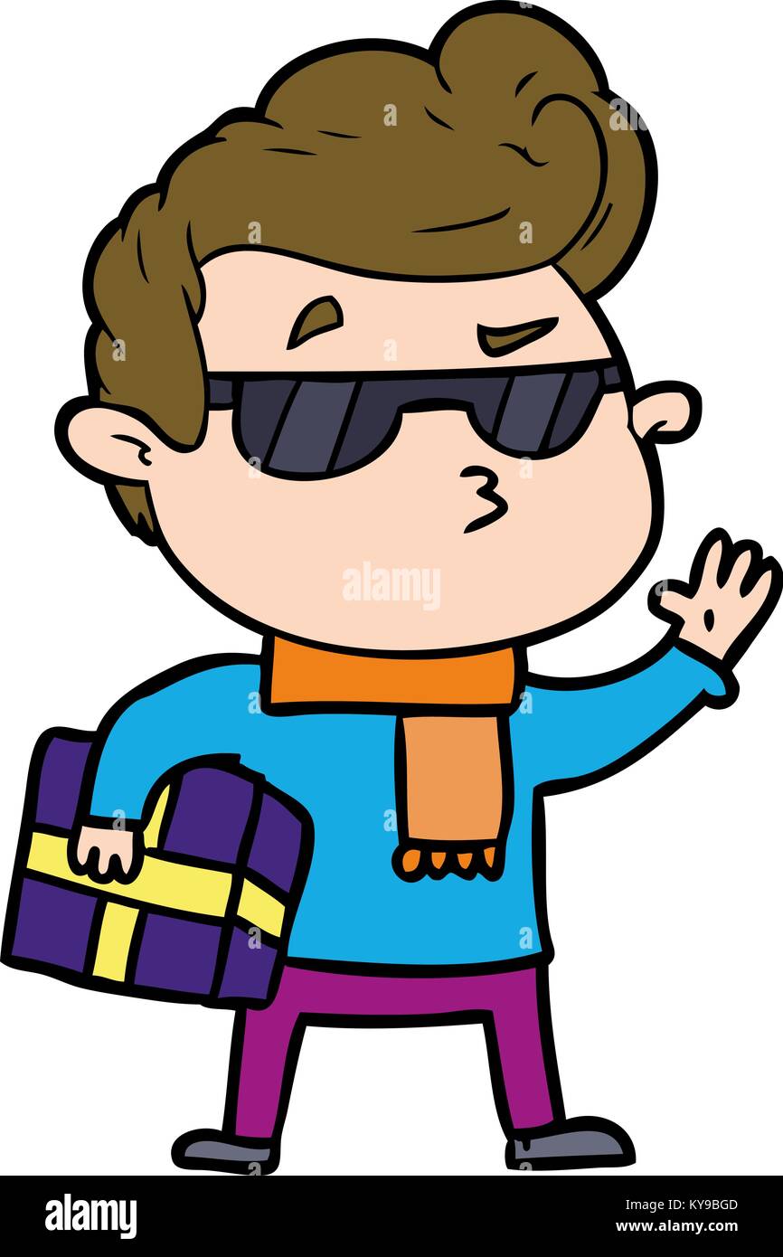 cartoon cool guy Stock Vector Image & Art - Alamy