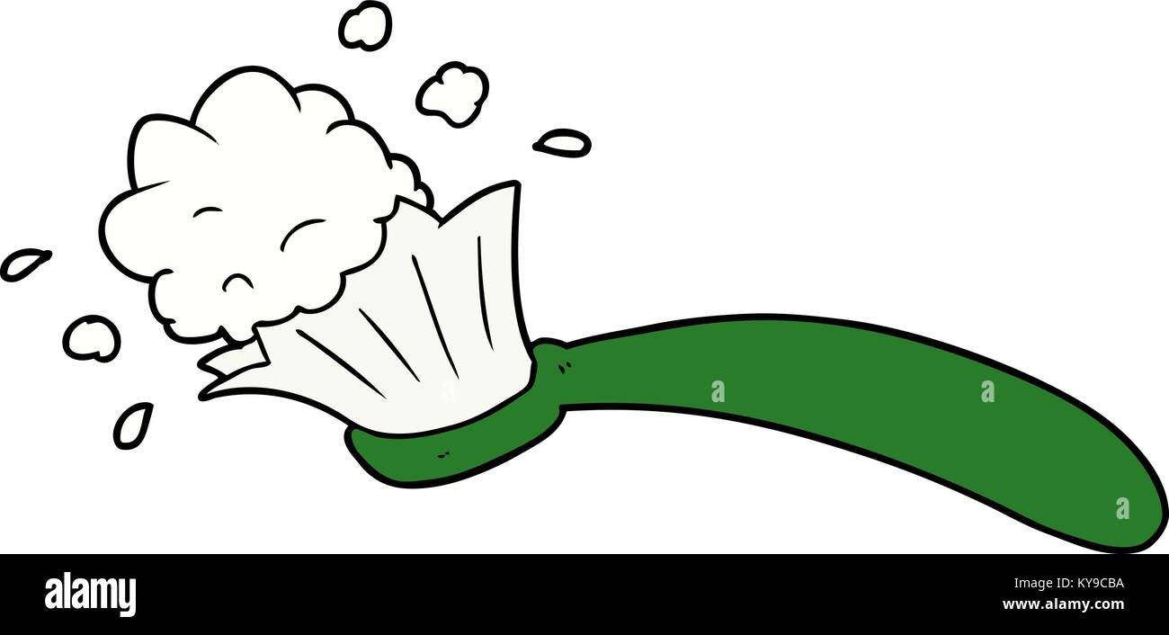 cartoon toothbrush and toothpaste Stock Vector Image & Art - Alamy