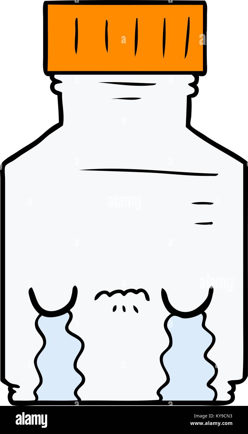 cartoon pill jar Stock Vector Image & Art - Alamy