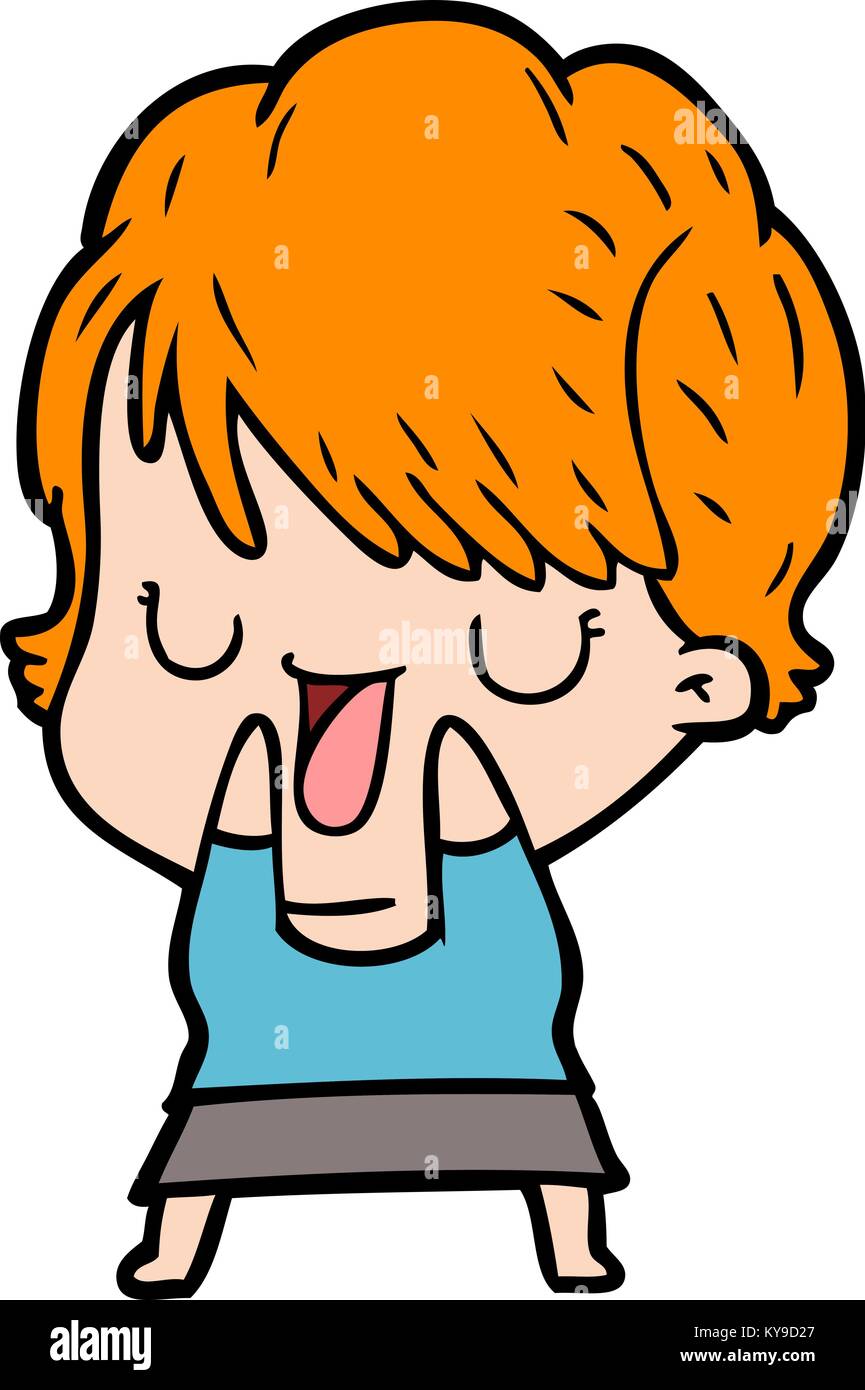 cartoon woman talking Stock Vector Image & Art - Alamy