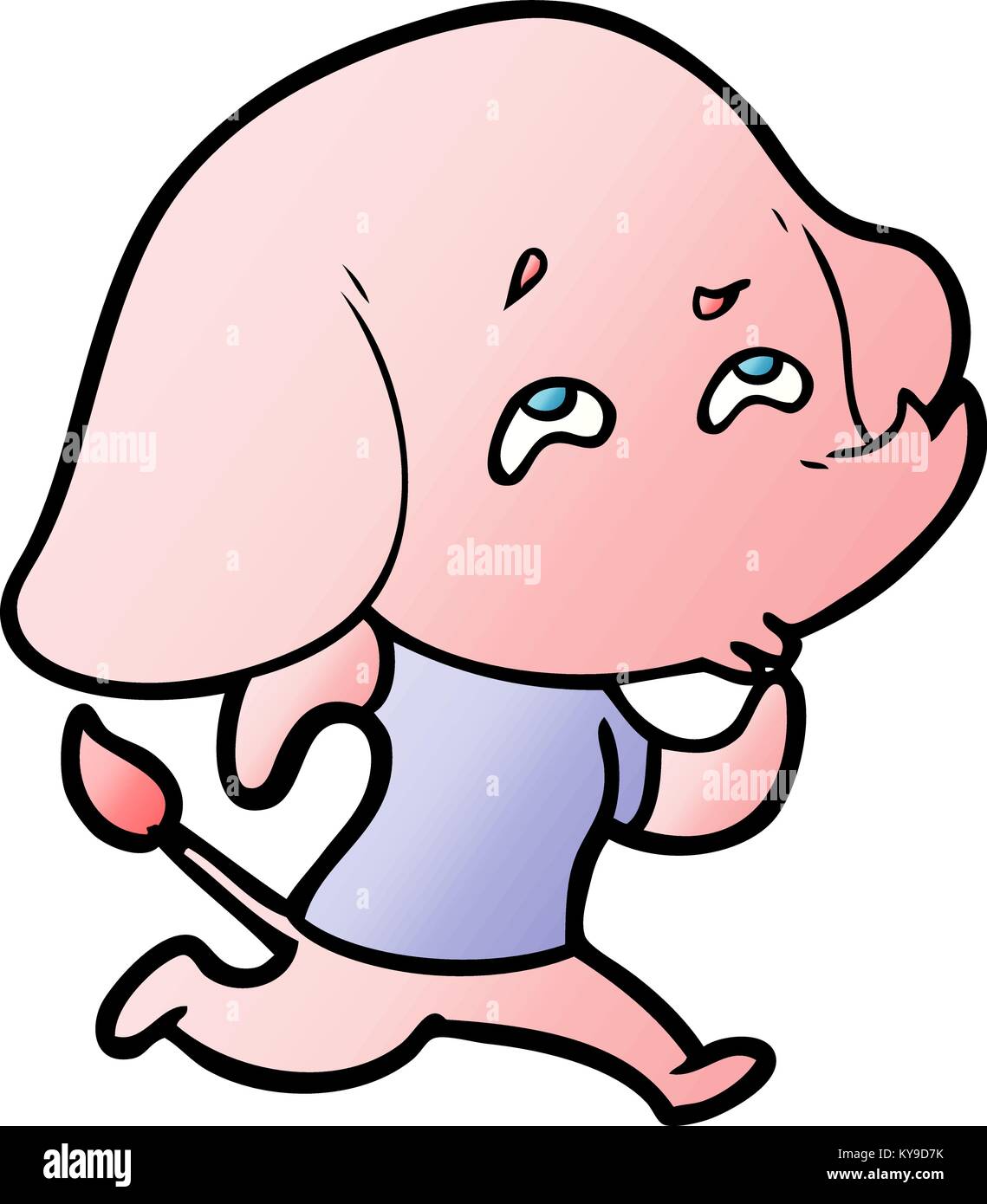 cartoon elephant remembering Stock Vector Image & Art - Alamy