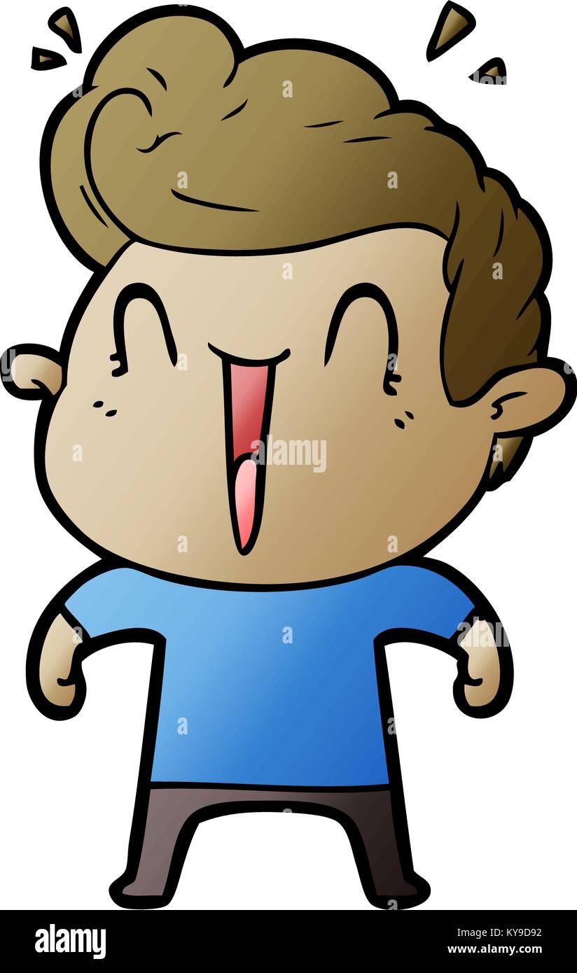excited man cartoon Stock Vector Image & Art - Alamy