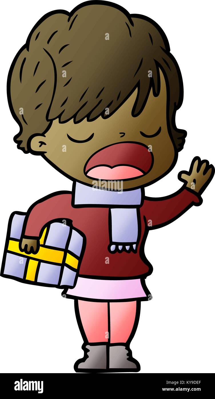 cartoon woman talking Stock Vector Image & Art - Alamy