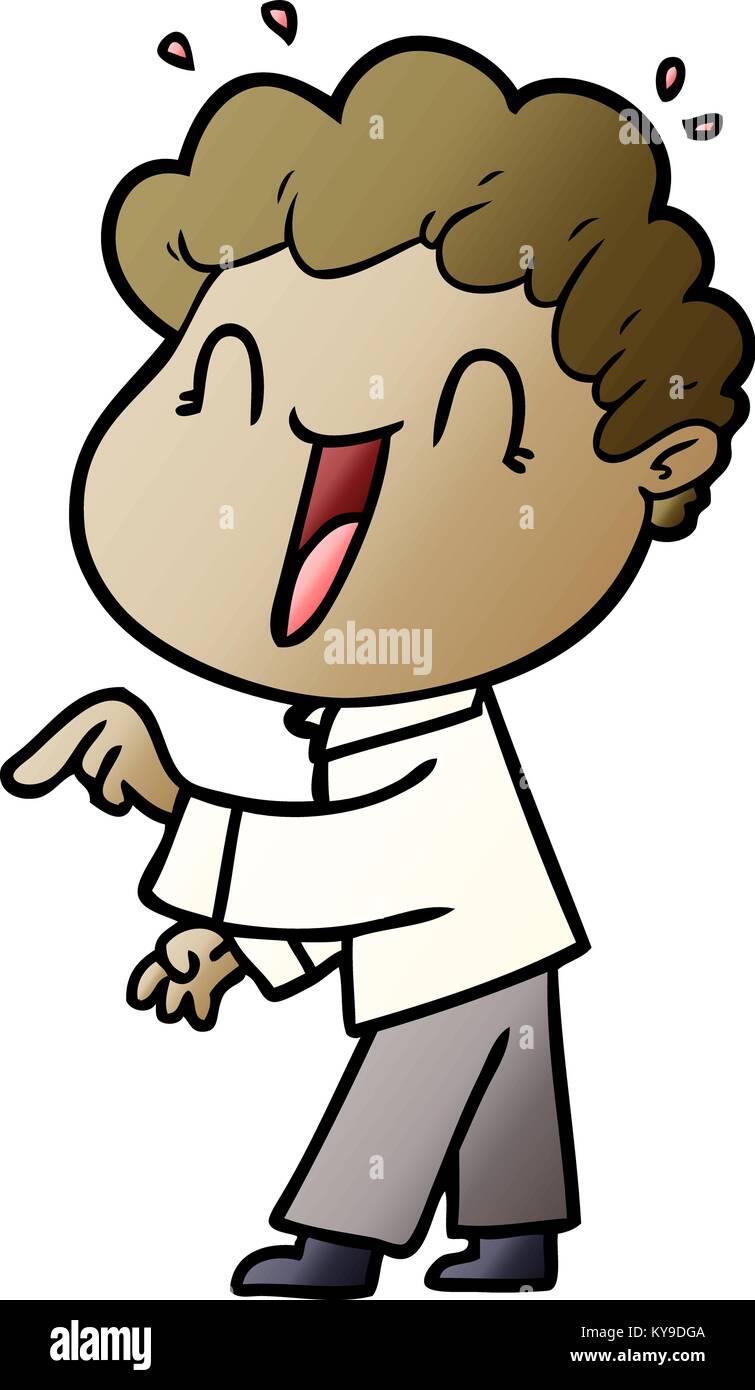 cartoon happy man Stock Vector Image & Art - Alamy