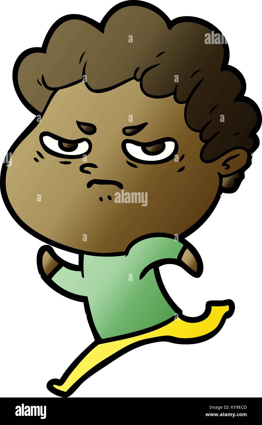 cartoon angry man Stock Vector Image & Art - Alamy