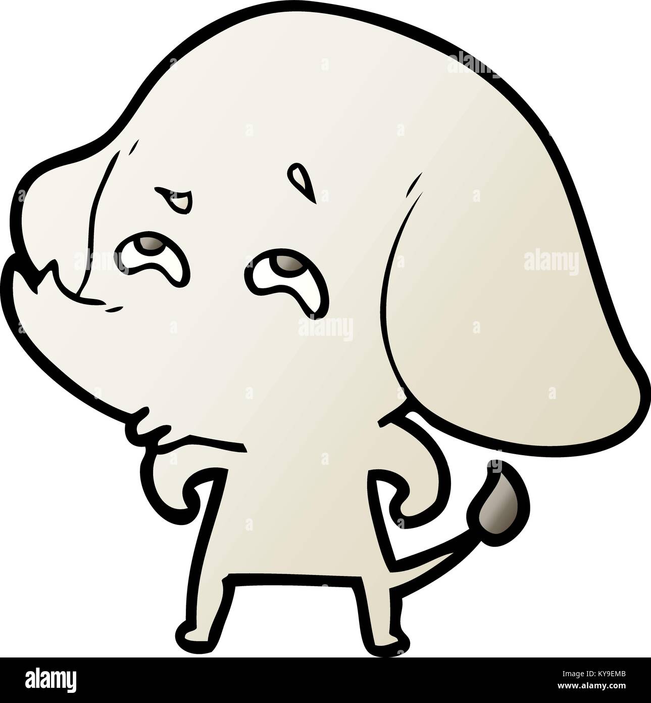 cartoon elephant remembering Stock Vector Image & Art - Alamy