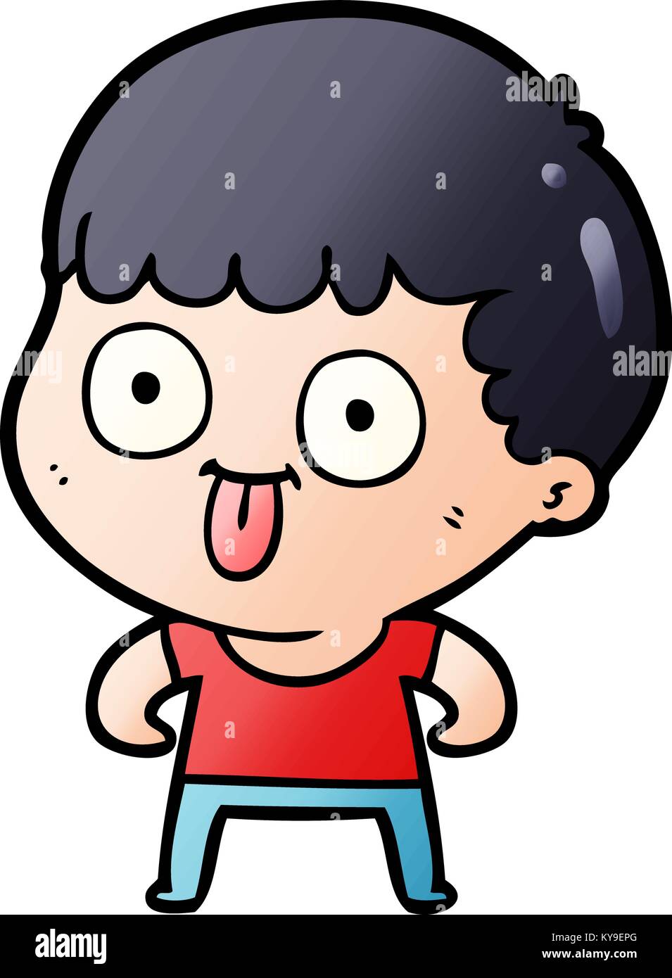 cartoon man staring Stock Vector Image & Art - Alamy