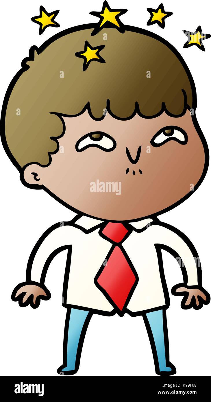 cartoon amazed boy Stock Vector Image & Art - Alamy