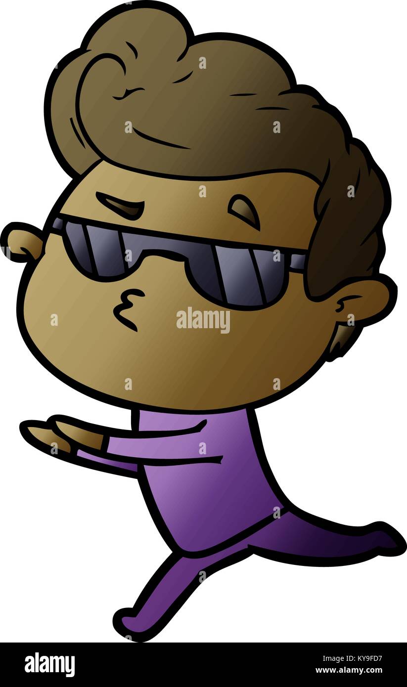 cartoon cool guy Stock Vector Image & Art - Alamy