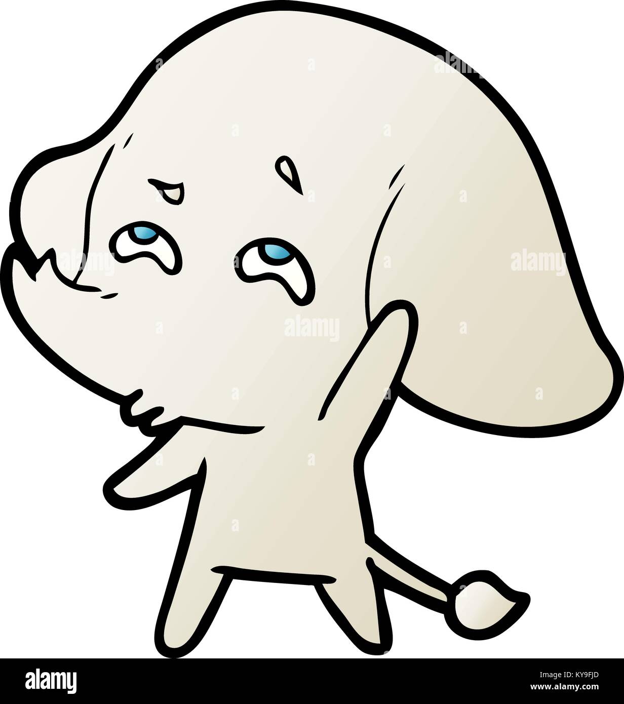 cartoon elephant remembering Stock Vector Image & Art - Alamy