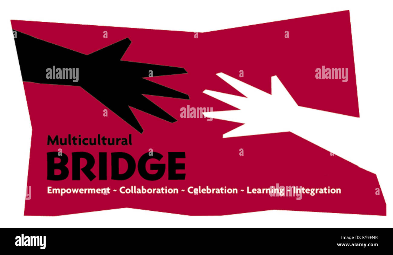 Multicultural BRIDGE Logo Stock Photo - Alamy