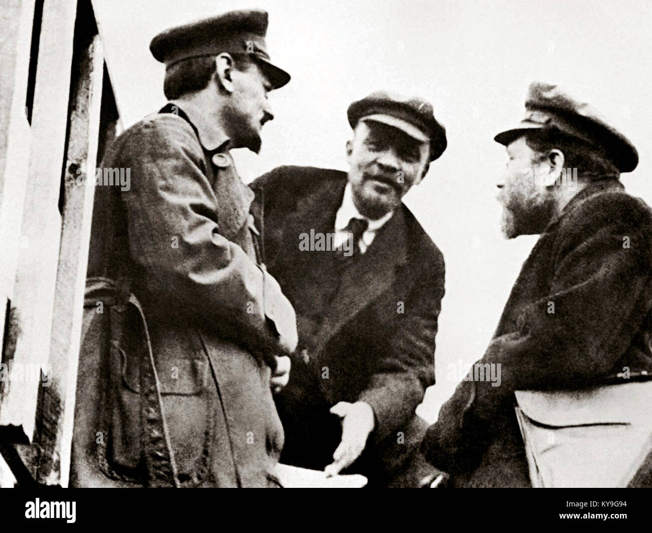 Joseph Stalin And Trotsky