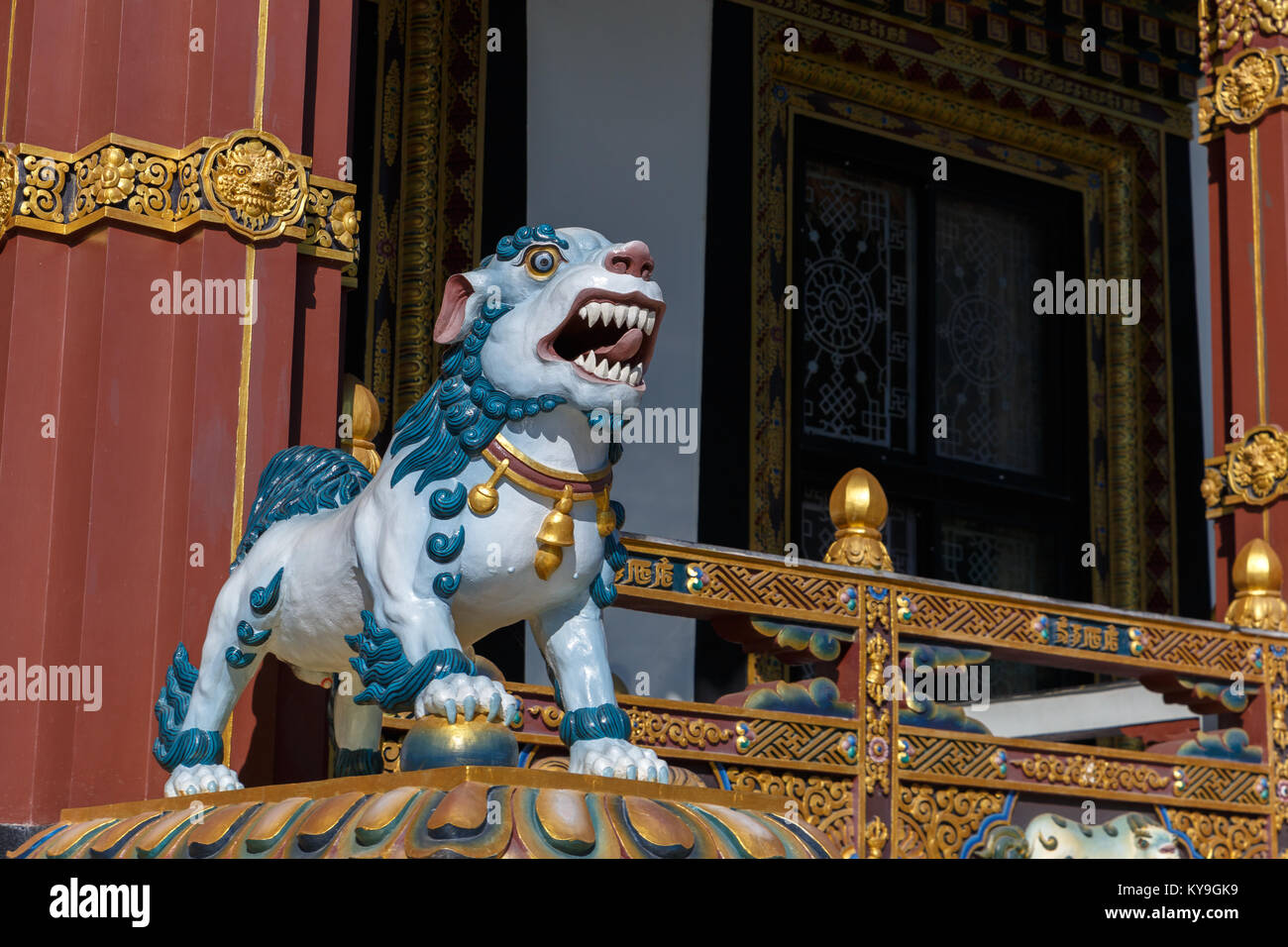 Tibetan temple dog hi-res stock photography and images - Alamy