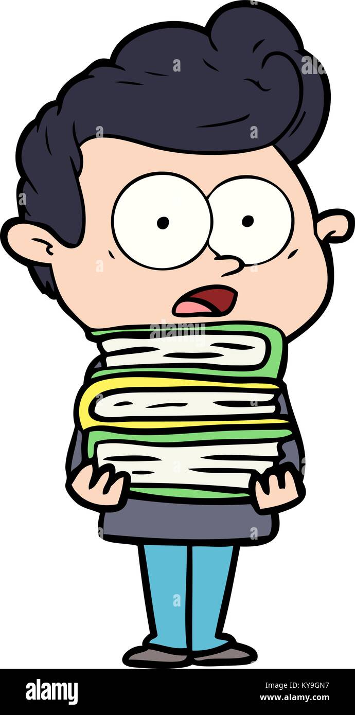 cartoon staring man Stock Vector Image & Art - Alamy