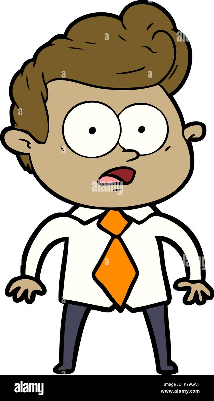 cartoon staring man Stock Vector Image & Art - Alamy
