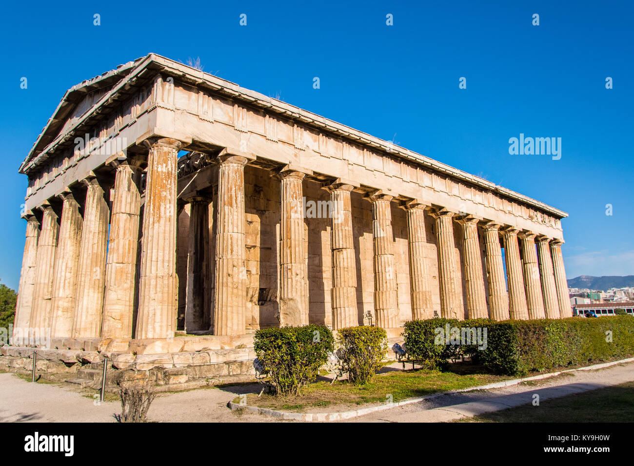 The Temple of Hephaestus or Hephaisteion is a well-preserved Greek ...