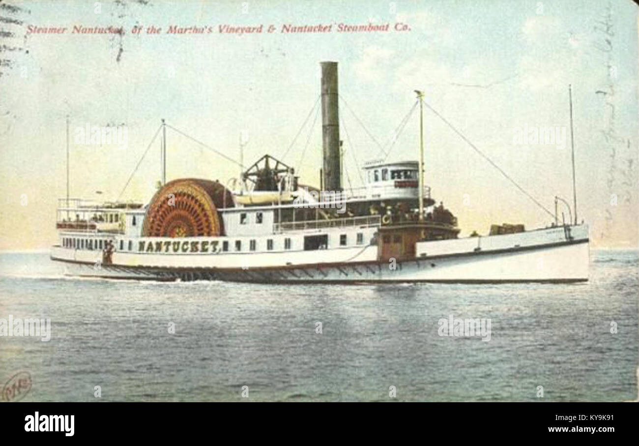 The Nantucket was a steamboat known for its significant role in ...